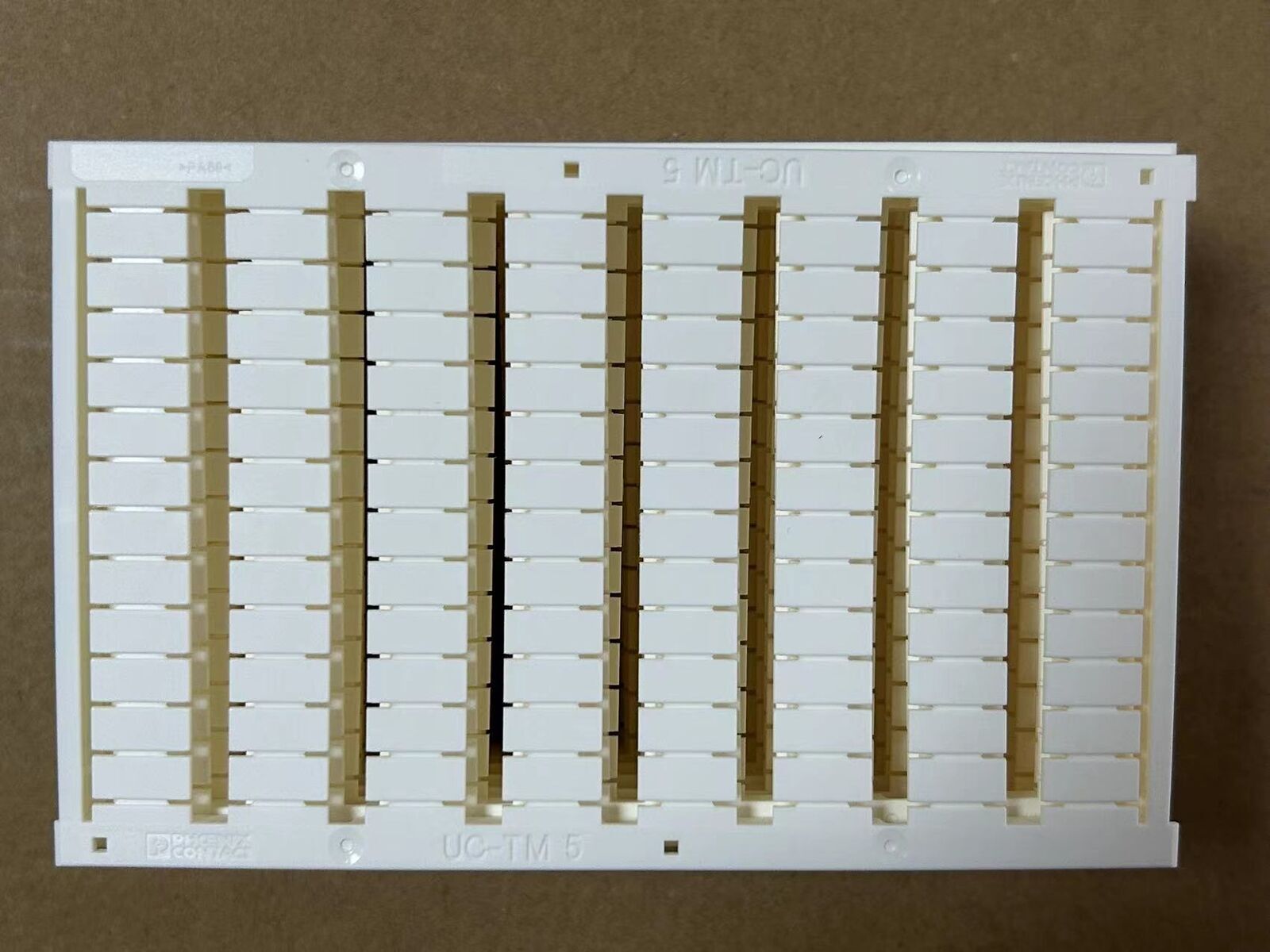 Phoenix Contact Uc-tm 5 Terminal Block Marker 0818108 *box of 8 Full/3 ...