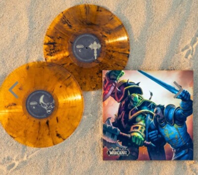 World of Warcraft WoW Vinyl Soundtrack 2xLP Legendary Gold Blizzcon ...