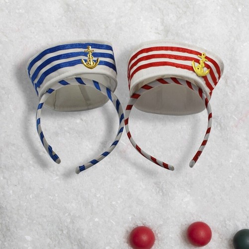 Delicate Sailor Yacht Hat Shape Head Hoops for Children Festival Party ...