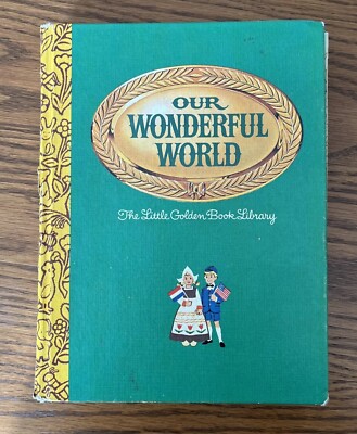 Vintage The Little Golden Library Our Wonderful World H/C Book 1969 | eBay