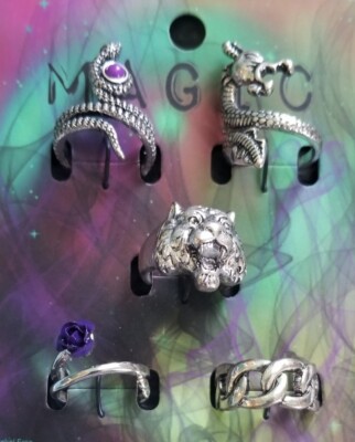 Hot Topic Set Of 5 Rings | eBay