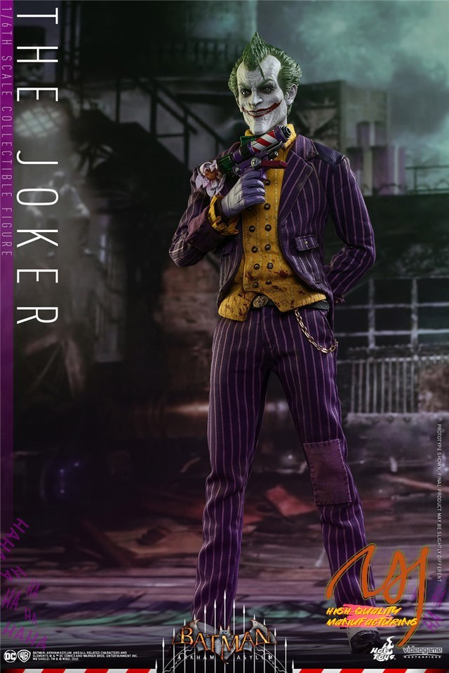 IN STOCK Hot Toys VGM 27 Batman Arkham Knight Joker 12 inch 1/6 Action ...