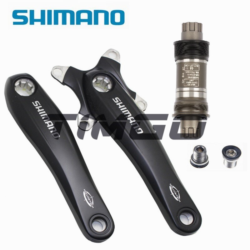 Shimano FC-M522/M523 MTB Bike 10Speed Octalink Crank Arm Hollowtech-1 ...