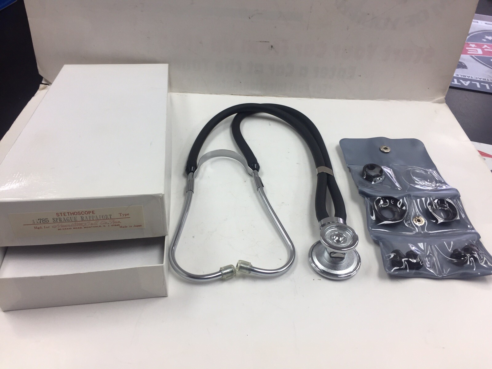 Stethoscope Sprague Rappaport * Model 1785 * Made In Japan* NEW IN BOX ...