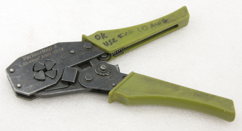 Variocrimp 4 0.25-4mm AWG 24-12 Manual Ferrule Crimping Tool by Wago ...