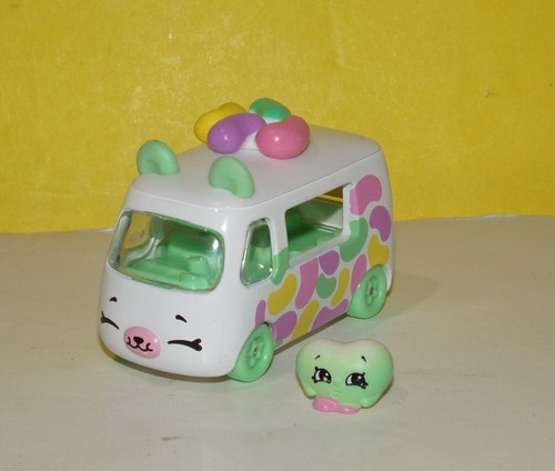Shopkins Cutie Cars Jelly Bean Machine #14 & Mini Shopkin Die Cast ...