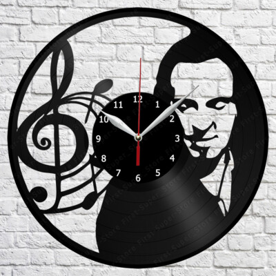 Bruce Springsteen Vinyl Record Wall Clock Home Fan Art Decor 12'' 30 cm ...