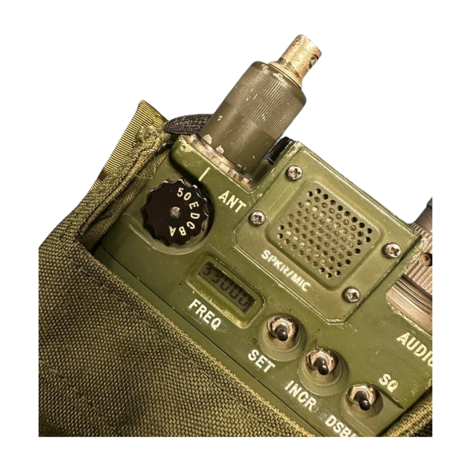 Magnavox AN/PRC-126 US Military Radio 1986 Antenna Handset Full Set ...