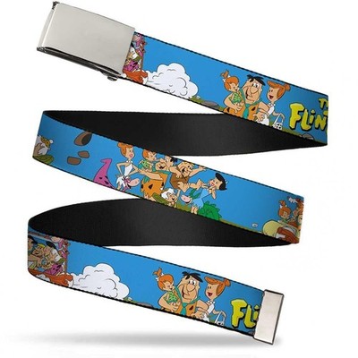 `Blank Chrome 1.25`` Buckle - The Flintstones And Rubbles Gr (US IMPORT ...