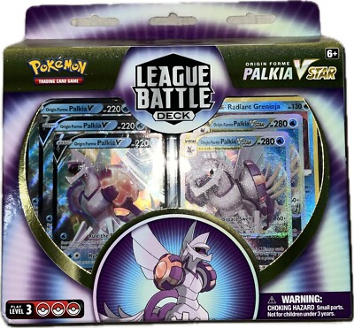 Pokemon Origin Forme Palkia VSTAR League Battle Deck Box Sealed ...