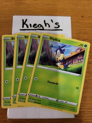 Pokemon Blipbug x4 *017/163* | eBay