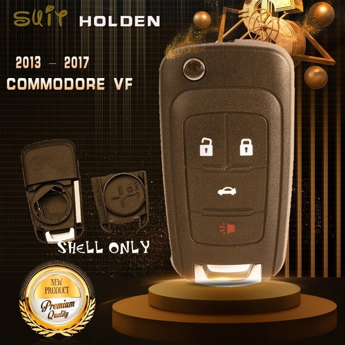 4 Button Flip Remote Key Shell Case Fob to Suit Holden Commodore VF ...
