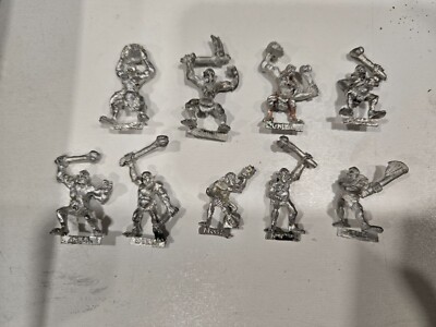 Warhammer Fantasy Battles Undead Vampire Counts Ghouls Metal 9 unique ...