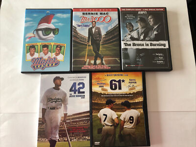 Baseball Movies - 5 Different Titles (See Below) DVDs | eBay
