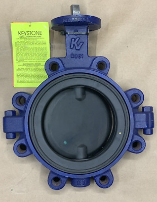 KEYSTONE FIG.920 6" RESILIENT SEATED BUTTERFLY VALVE 8 LUG **NEW** | eBay