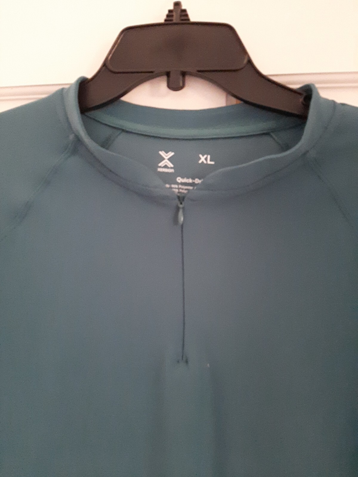 Xersion Quick Dri Short Sleeved Activewear Top Size: XL Dragonfly blue ...
