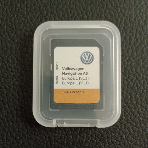 Genuine Volkswagen V11 Satellite Navigation. SAT NAV SD Card 5NA 919 ...