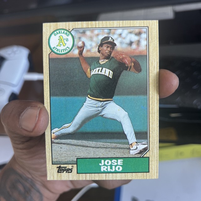 1987 Topps - #34 Jose Rijo for sale online | eBay