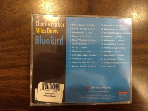 BlueBird: Legendary Savoy Sessions by Miles Davis/Charlie Parker (Sax ...