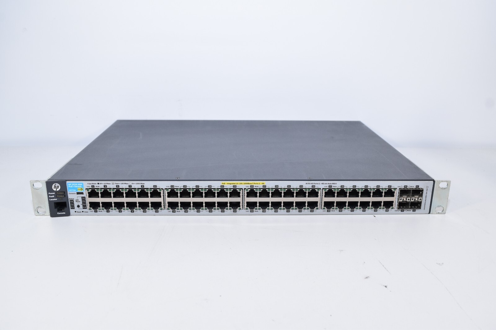 HP 2530-48G PoE+ Switch 48 Port Gigabit Ethernet PoE+ 4x 1G SFP Port ...