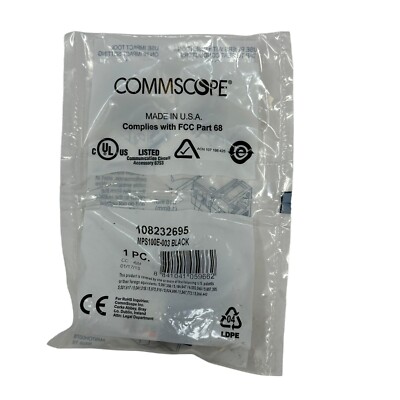 CommScope Systimax MPS100E PowerSUM M Modular Jack RJ45 Cat5e 108232695 ...