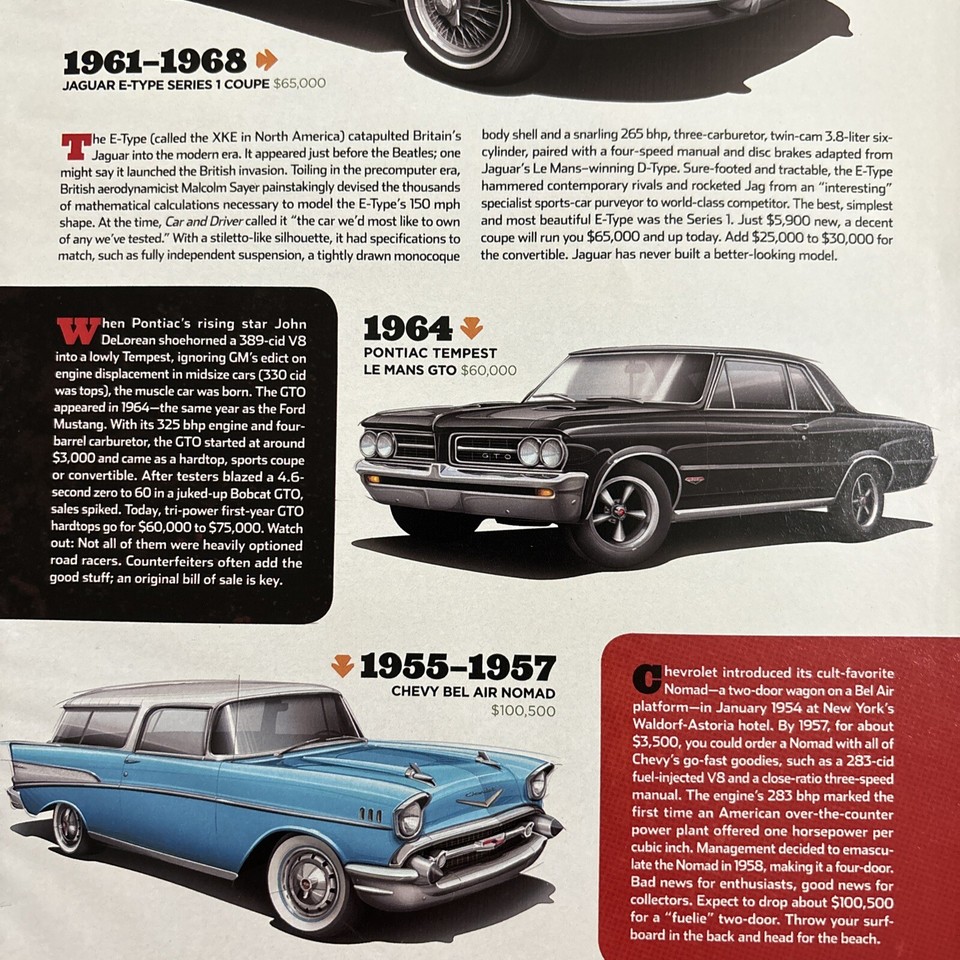 1963 Corvette 1969 Ferrari Magazine AD See Pics | eBay