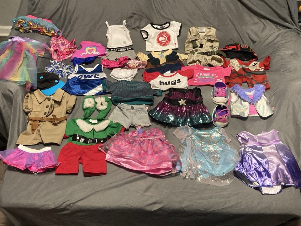 50 Build A Bear Lot For All + Extras w/ Free Shipping!! | eBay