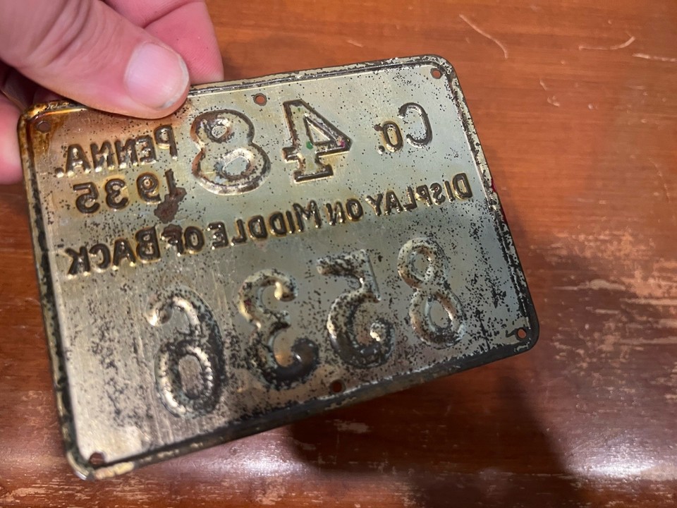 1935 Pennsylvania Hunting License, 1935 Pa Hunting License County 48 | eBay