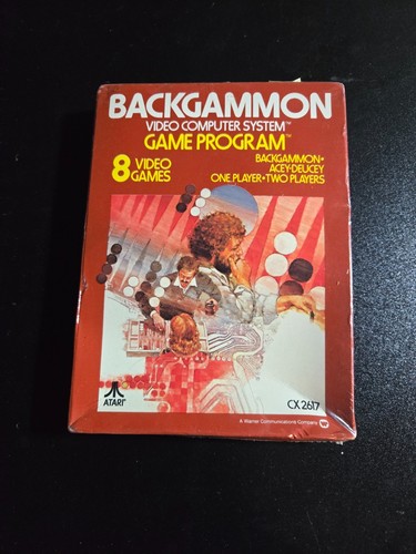 SEALED/NIB Backgammon (Atari 2600) - RARE | eBay