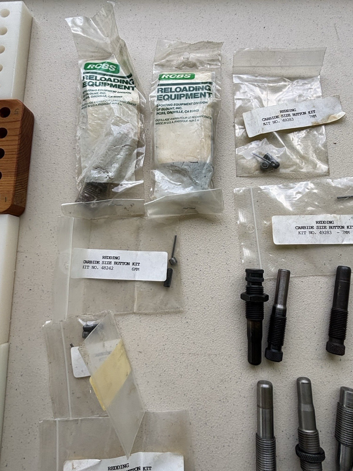 Reloading Equipment used lot RCBS, Redding, Wilson, Sinclair and RW Ect ...