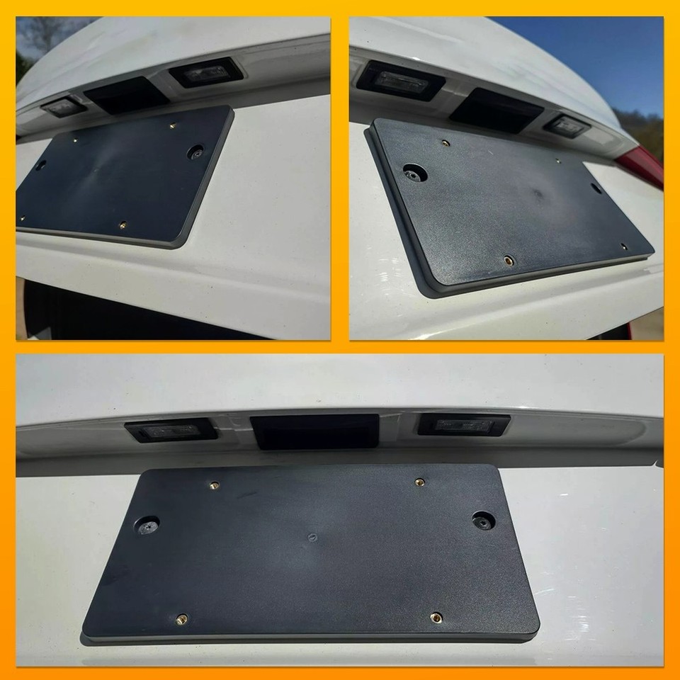 For AUDI S6 A6 2012-2024 License Rear Plate Holder Tag Mounting Bracket ...