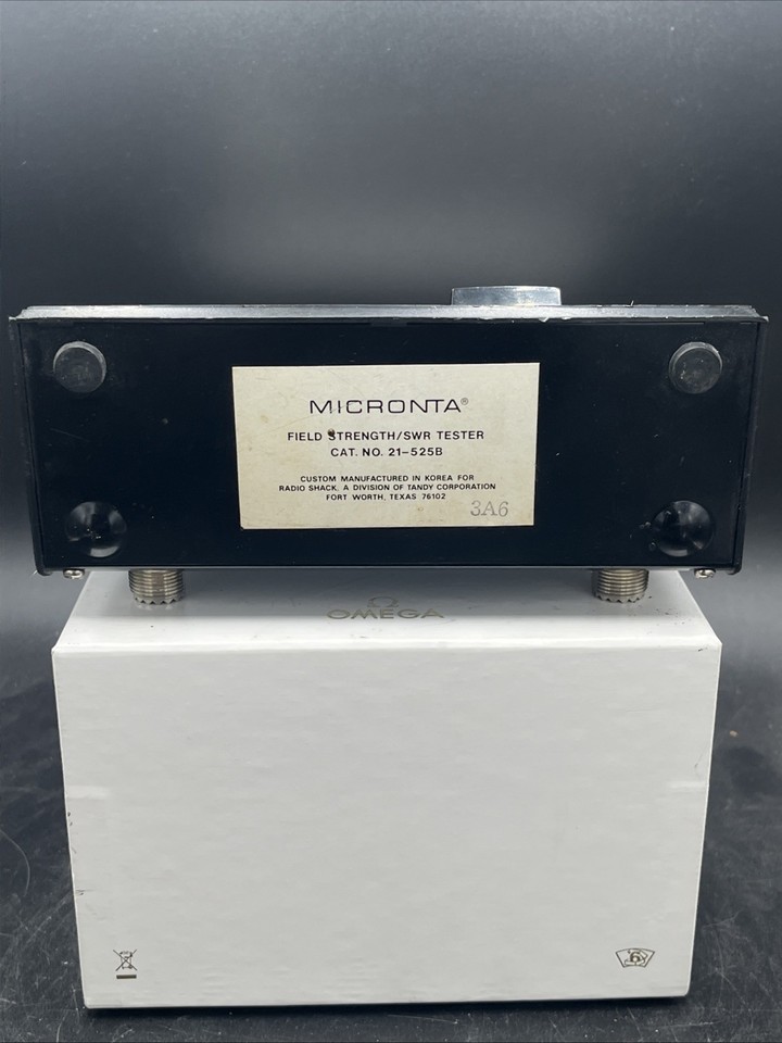 Micronta Field Strength & SWR Tester Model 21-525B Untested Clean ...