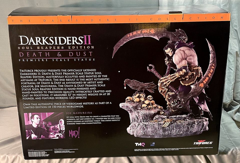 TriForce Darksiders II: Death & Dust Premier Scale Statues Soul Reapers ...