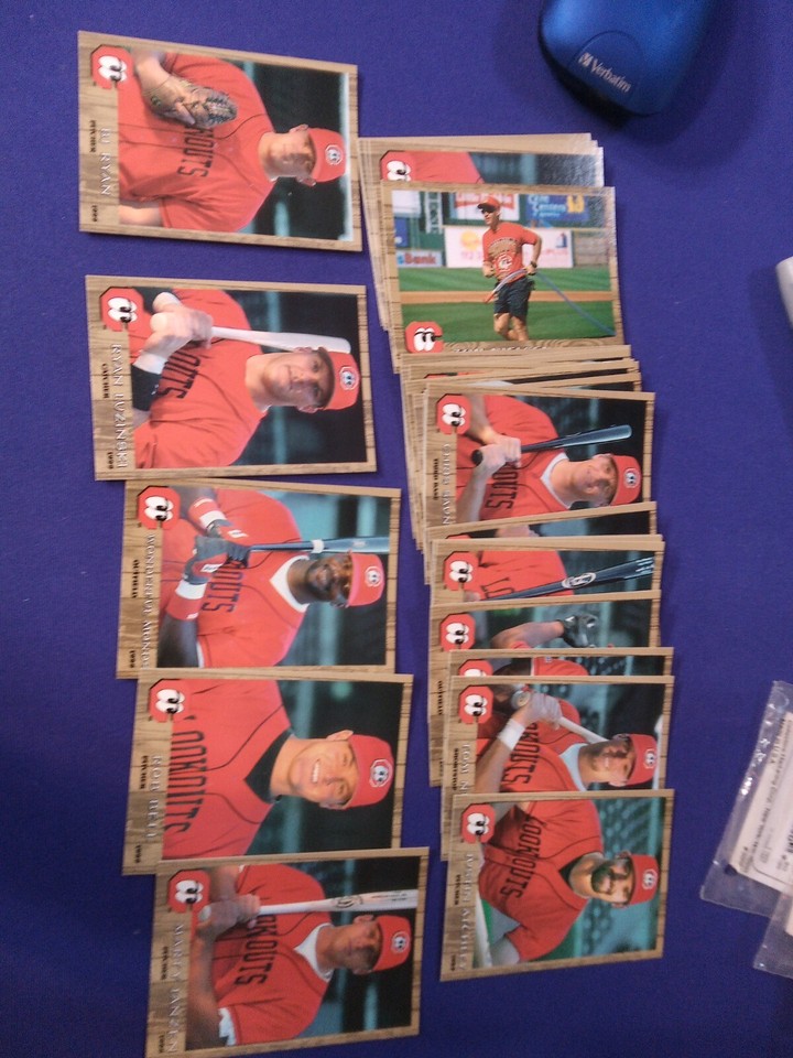 1999 CHATTANOOGA LOOKOUTS MINOR LEAGUE SET COMPLETE BJ RYAN LUZINSKI ...