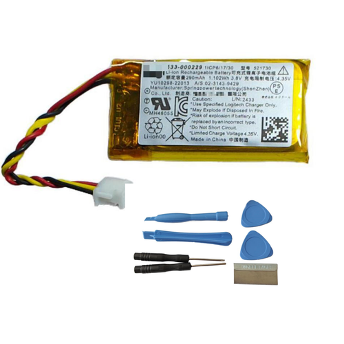 290mAh Battery For Logitech G Pro X Superlight 2 Gaming Mouse 533 ...