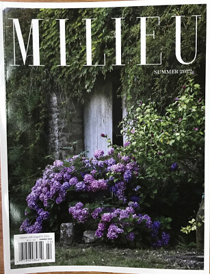 MILIEU MAGAZINE SUMMER 2022 HAUTE INTERIOR DESIGN DECOR & ART | eBay