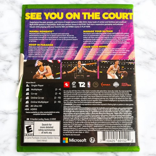NBA 2K24 2024 XBox One - Kobe Bryant Edition * BRAND NEW * Sealed ...