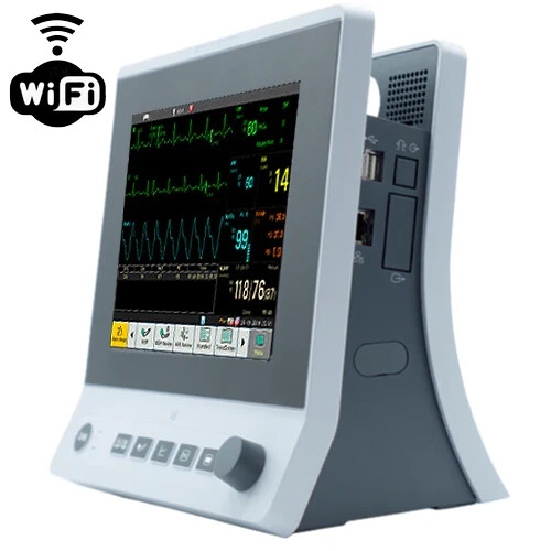 EDAN X8 Patient Monitor, ECG, Resp., NIBP, SpO2, Temp., PR - DEMO UNIT ...
