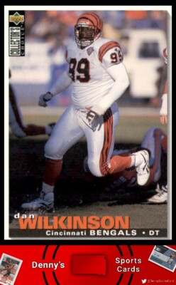 1995 Collector's Choice #140 Dan Wilkinson Cincinnati Bengals Football ...