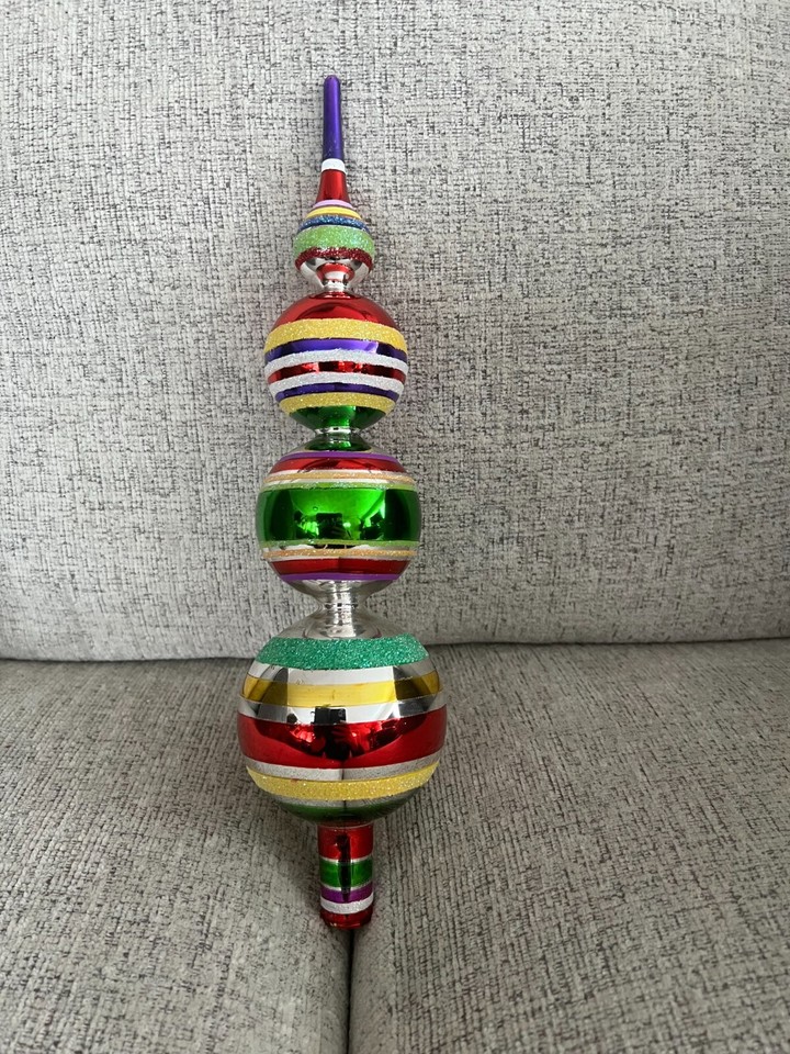 CHRISTOPHER RADKO TRIPLE BALL FINIAL | eBay