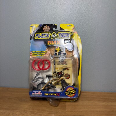 Flick Trix 2001 BMX Redline Supa X Pro Dirt Jumping Bike Toy Spin ...