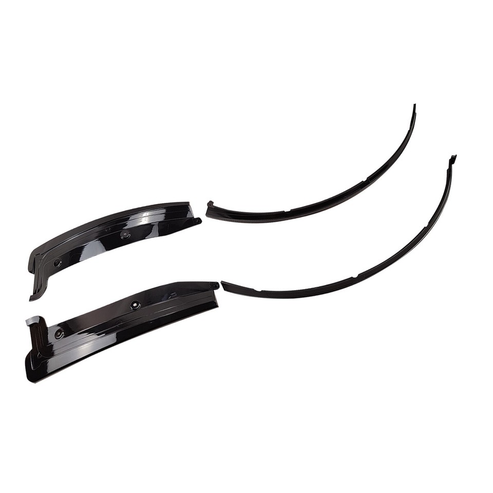 4pcs For Corvette C7 2014-19 Rear+Front Wheel Trim Fender Flares Wheel ...