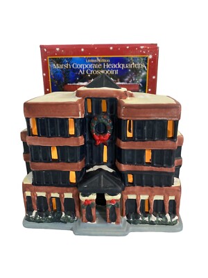 Marsh Corporate Headquarters at Crosspoint Christmas Village Lighted ...
