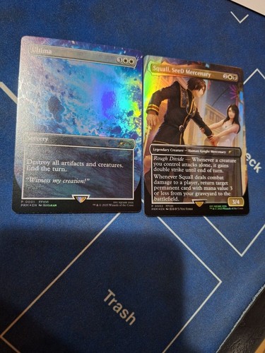 MTG SeeD s Mercenary Squall Ultima Borderless Expansion Full Art Promo ...