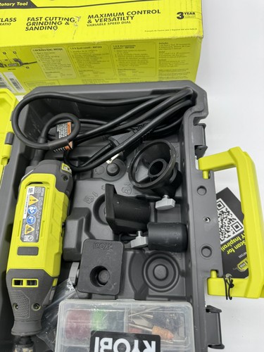 RYOBI - 1.4 Amp Corded Rotary Tool - RRT200 Rotary Tool Combo Kit Pi18 ...