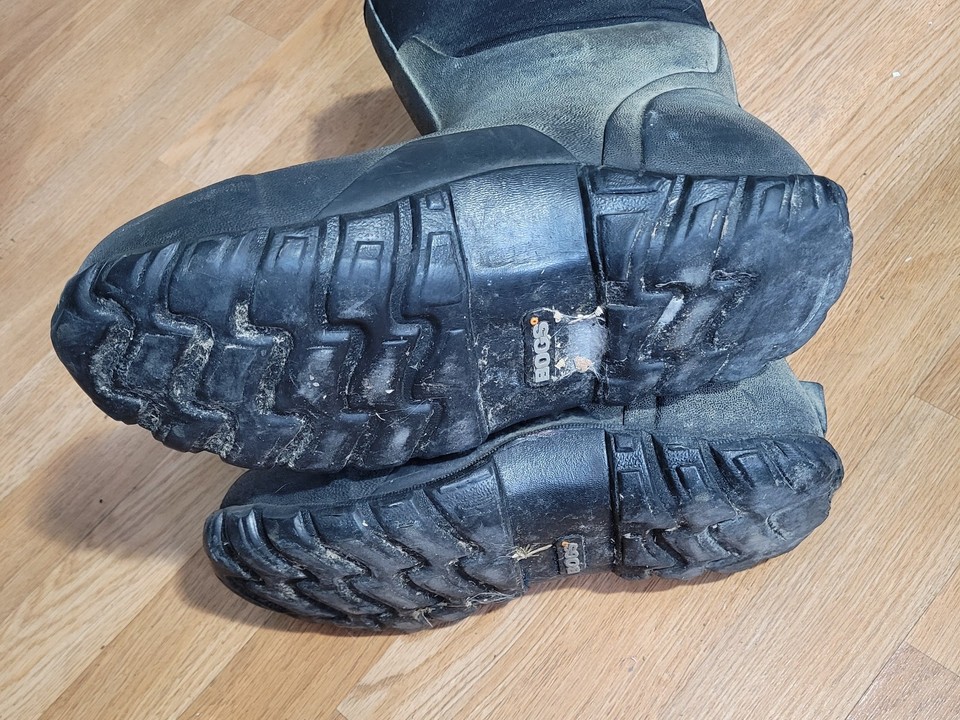 Bogs Classic Mid Boots Mens Size 10 Black -40° F Waterproof Neo-Tech ...