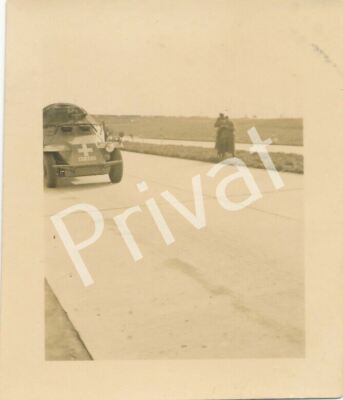Foto WK II Wehrmacht Panzerfahrzeug Radpanzer Autobahn #47 | eBay.de