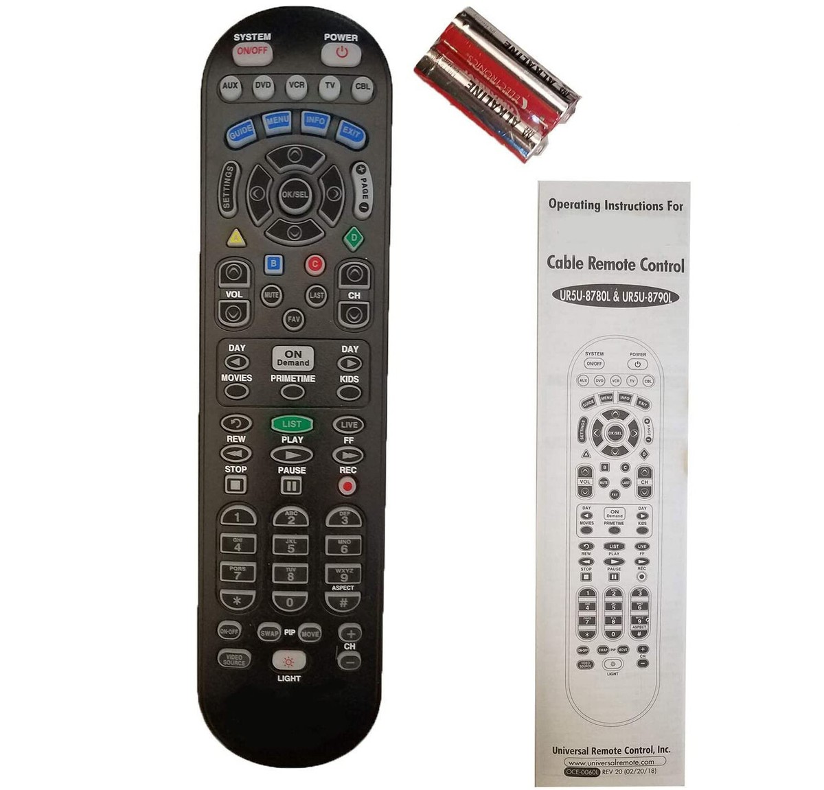 Time Warner Cable Remote Replacement