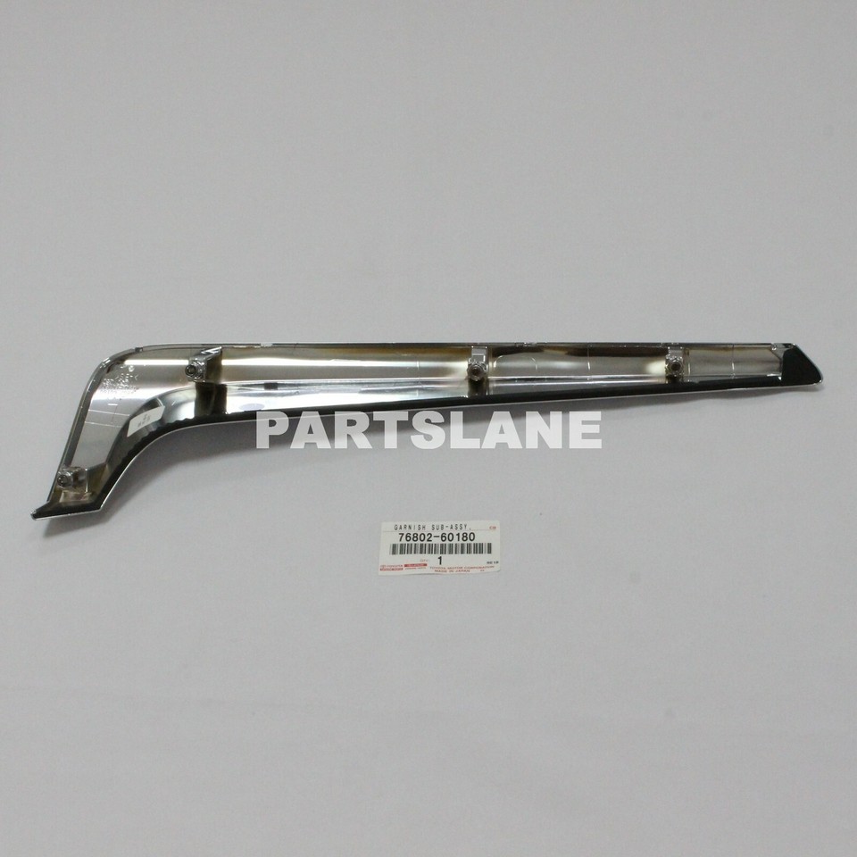 Lexus LX570 2016-2021 OEM Genuine Left Back Door Outside Garnish 76802 ...