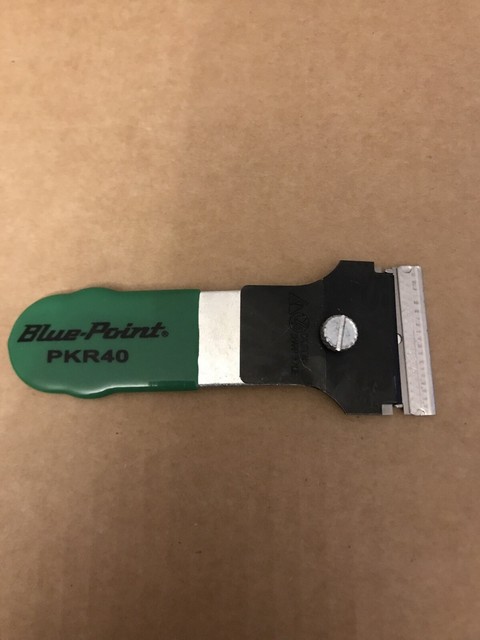 Blue Point by Snap on Tools Replaceable Single Sided Razor Scraper ...
